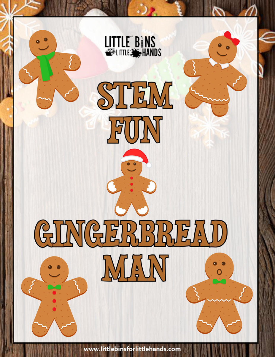 Christmas Gingerbread Project Pack – Little Bins for Little Hands
