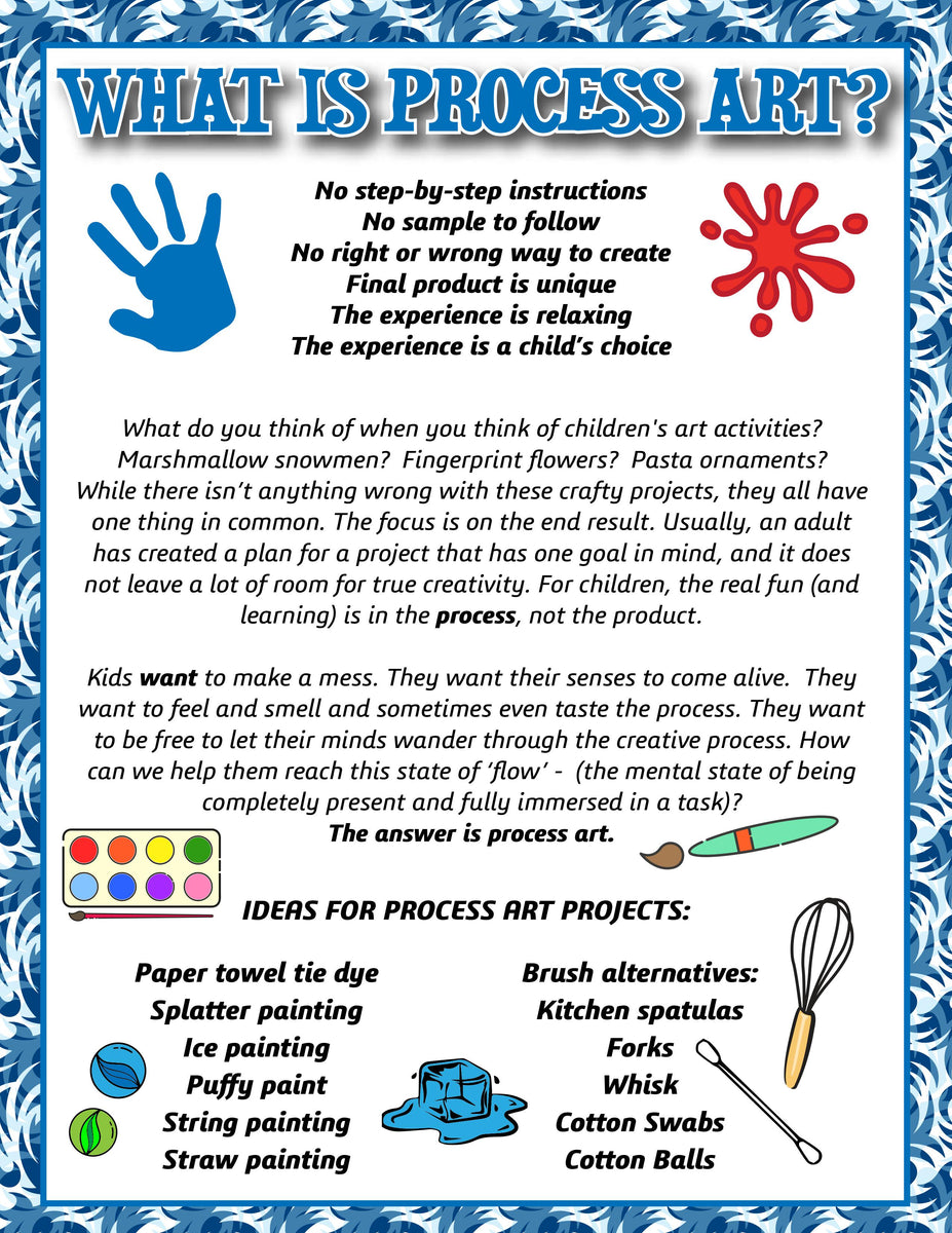 Art Process Pack – Little Bins for Little Hands