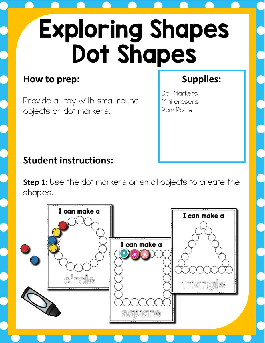 Preschool Shapes Theme Pack – Little Bins for Little Hands