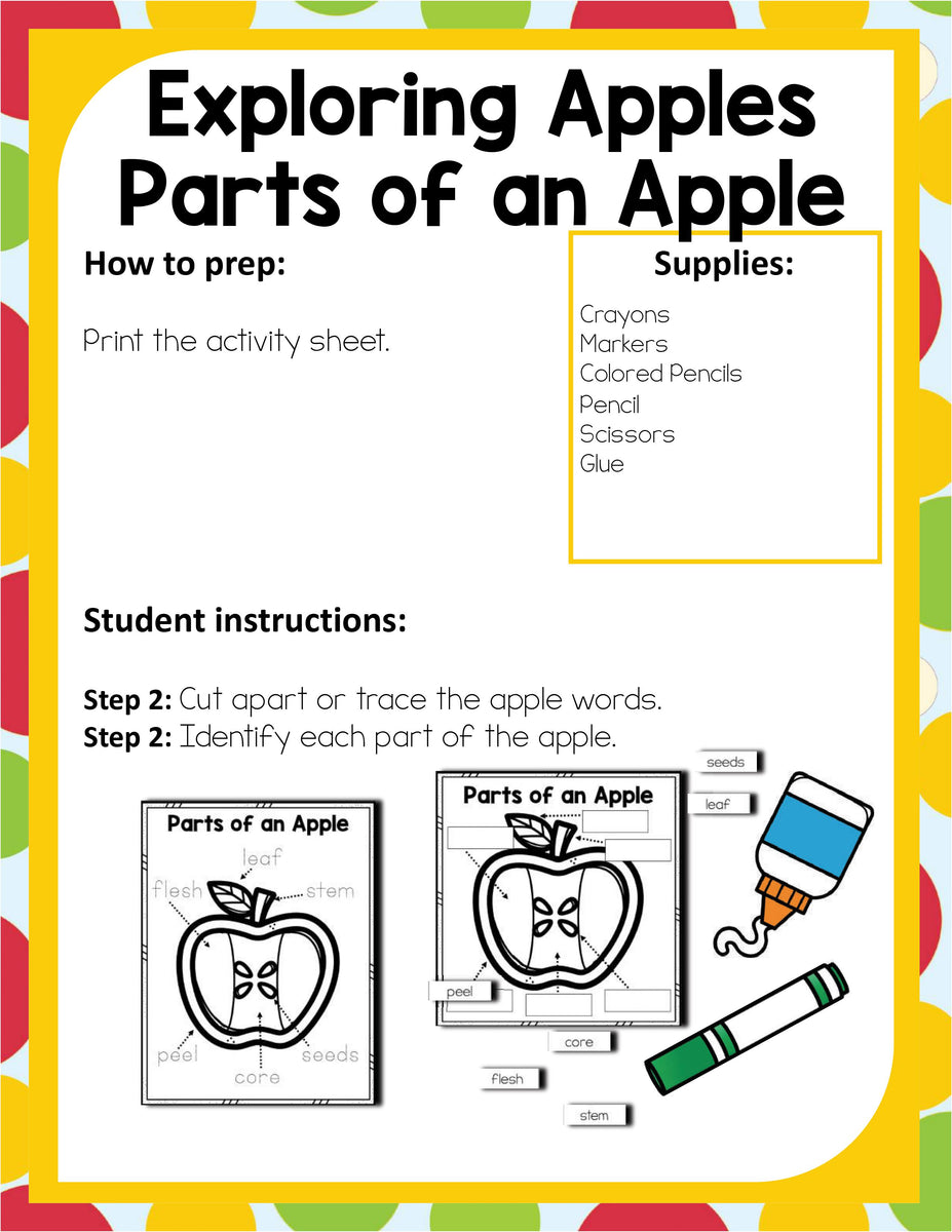 Preschool Apple Theme Pack – Little Bins for Little Hands