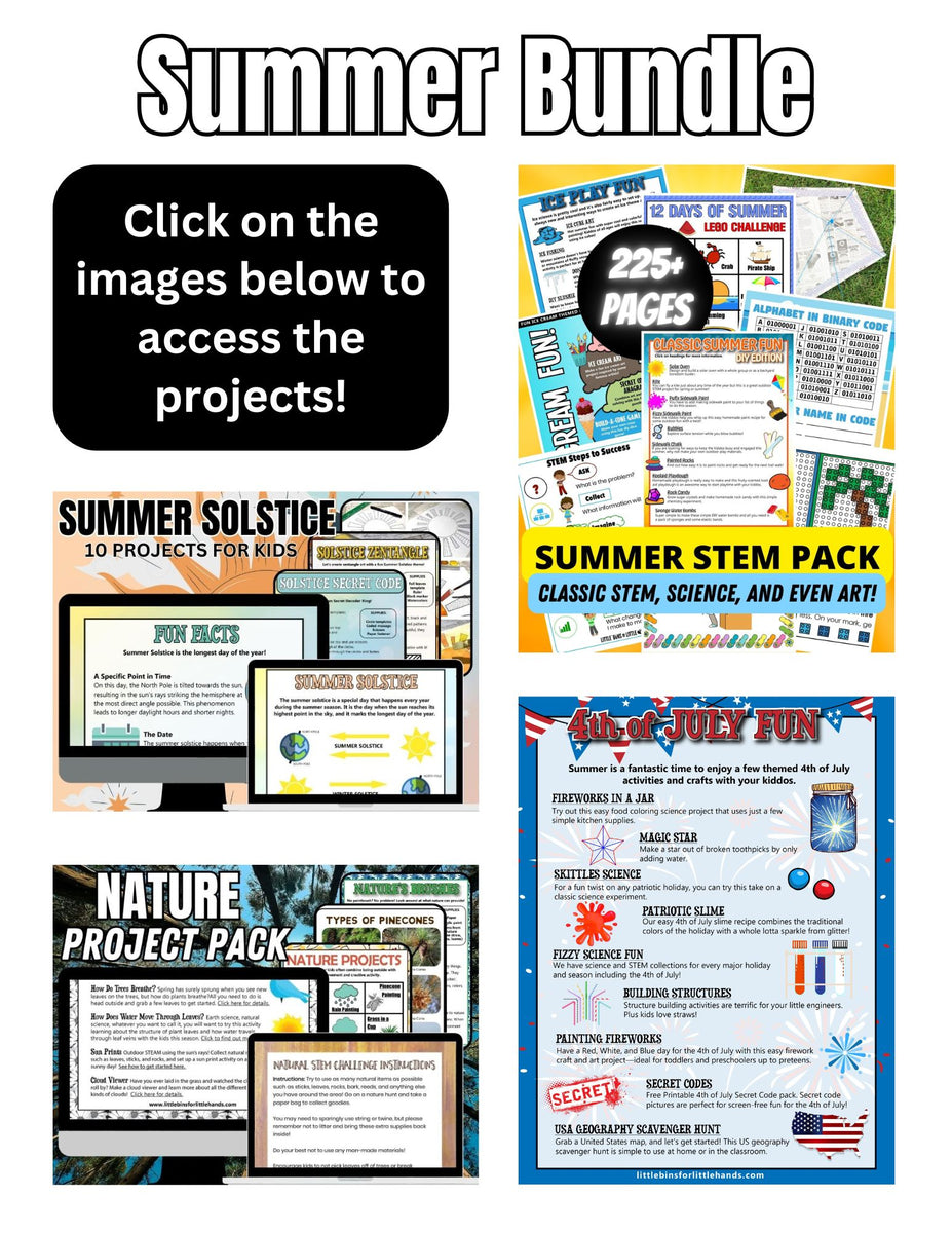 Summer Fun Activity Bundle (11 Packs!) – Little Bins for Little Hands