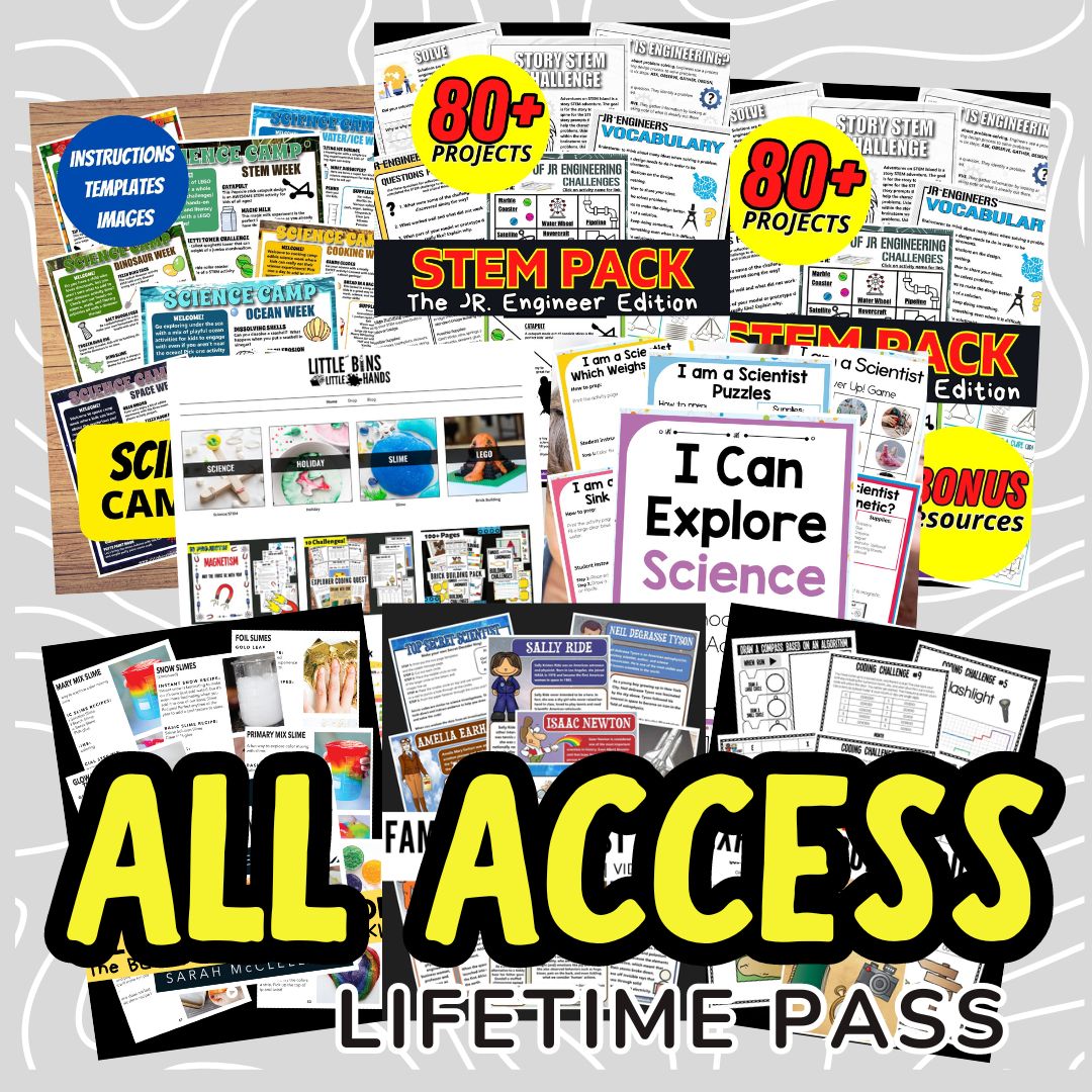 All Access SHOP Pass – Little Bins for Little Hands