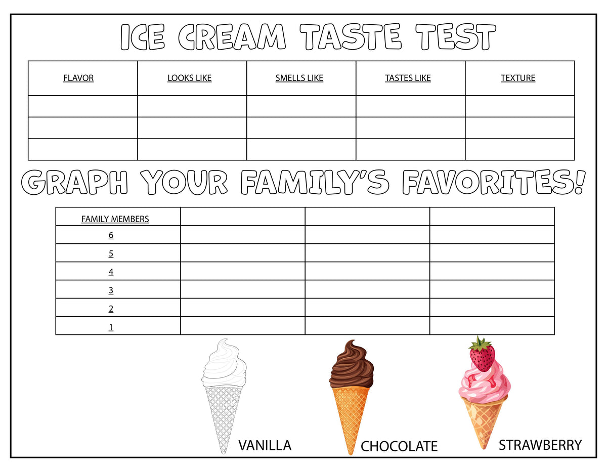 Ice Cream Theme Activity Pack – Little Bins for Little Hands