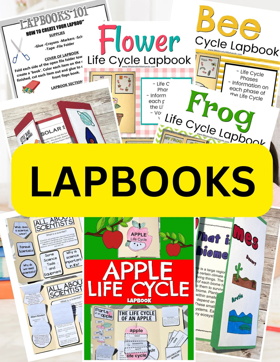 Lapbook Bundle – Little Bins for Little Hands