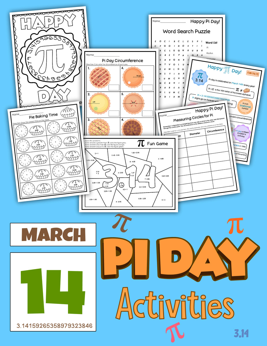 Pi Day Project Pack for Kids – Little Bins for Little Hands