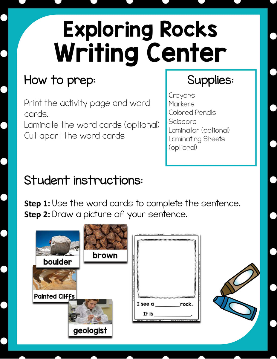 Preschool Rock Activities Pack – Little Bins for Little Hands