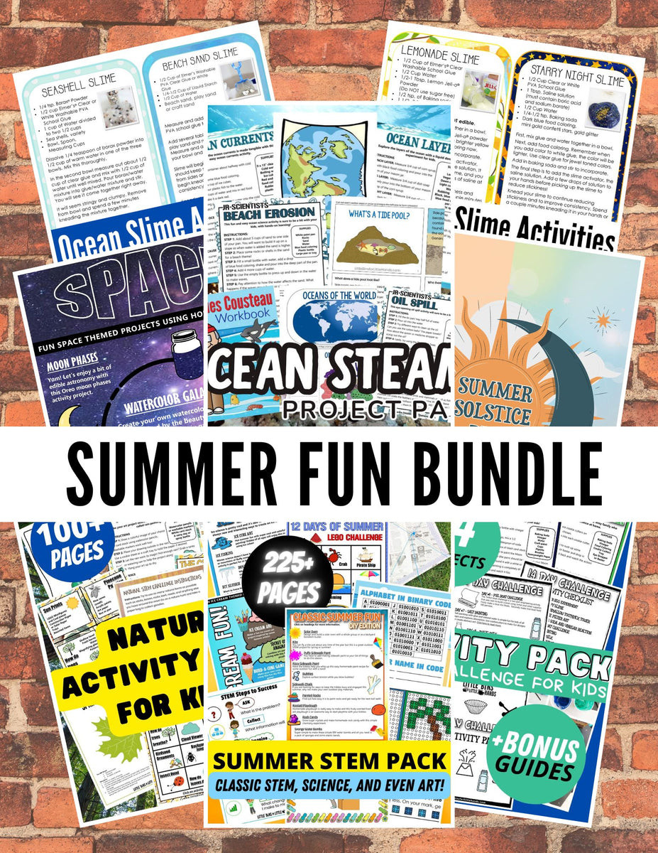 Summer Fun Activity Bundle – Little Bins for Little Hands