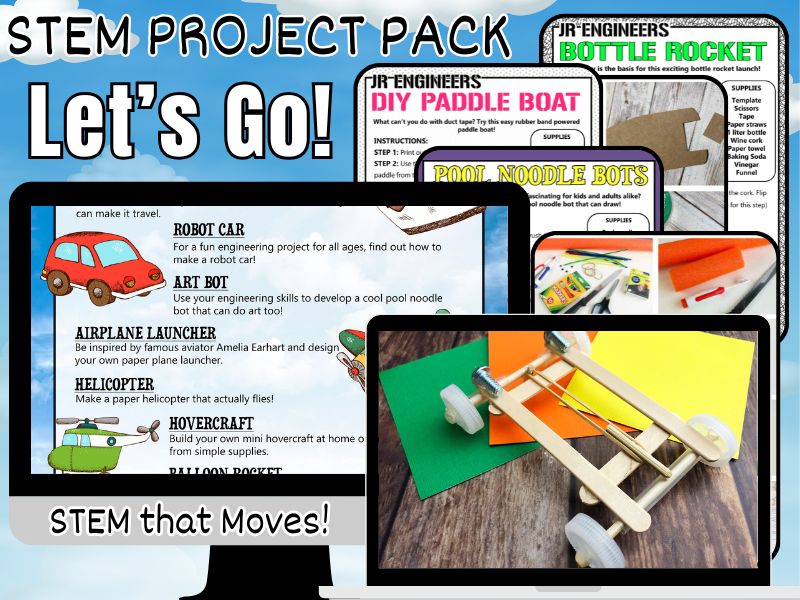 Things That Go STEM Projects – Little Bins for Little Hands