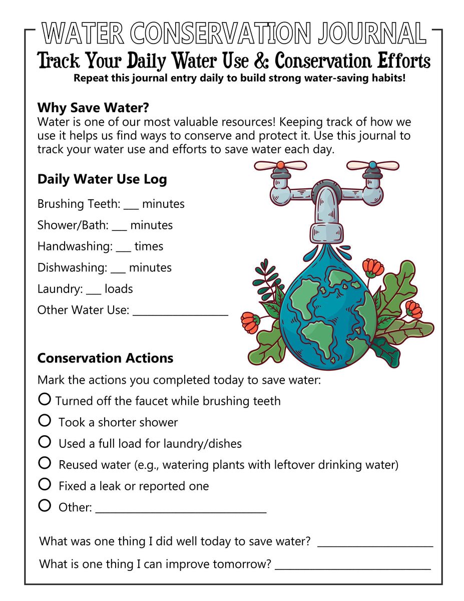 Water Conservation Activity Pack + Water Study Unit | STEM & Science P ...