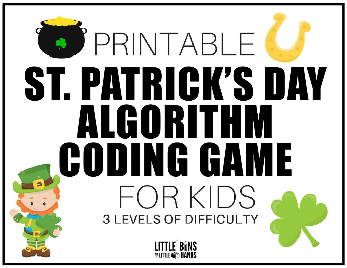 St. Patrick's Day STEM Pack – Little Bins for Little Hands