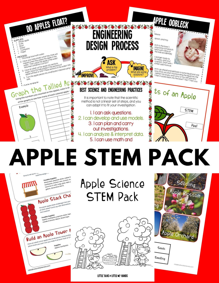 Fall Apple STEM Pack – Little Bins for Little Hands