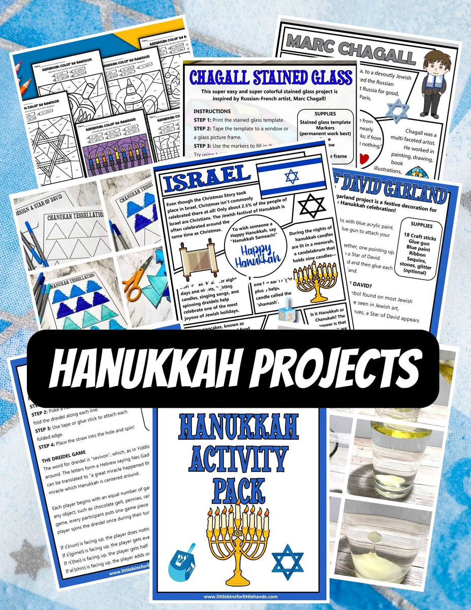 Hanukkah Project Pack – Little Bins for Little Hands