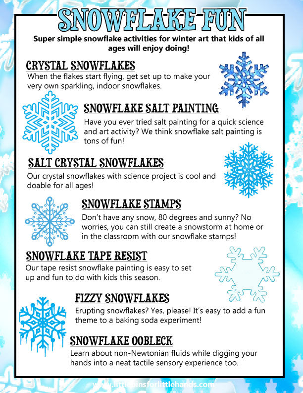 Winter STEM Pack – Little Bins for Little Hands