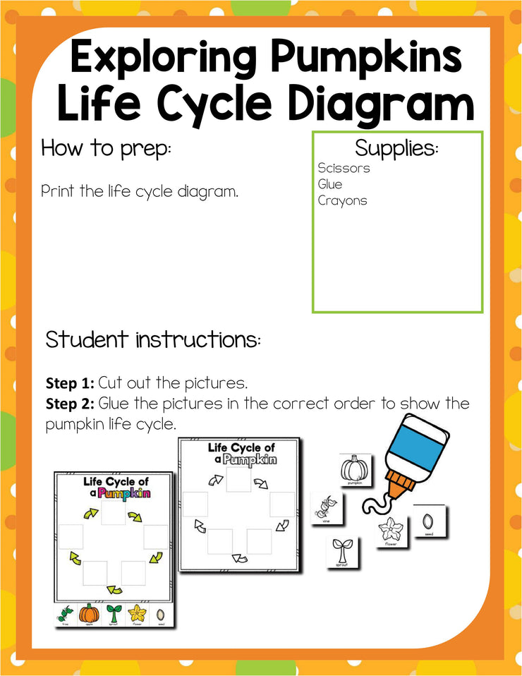 Preschool Pumpkin Theme Pack – Little Bins for Little Hands