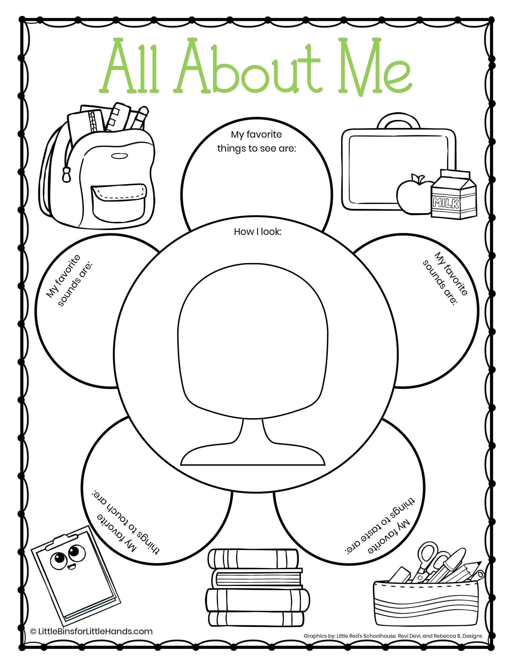 Back To School Activity Pack – Little Bins for Little Hands