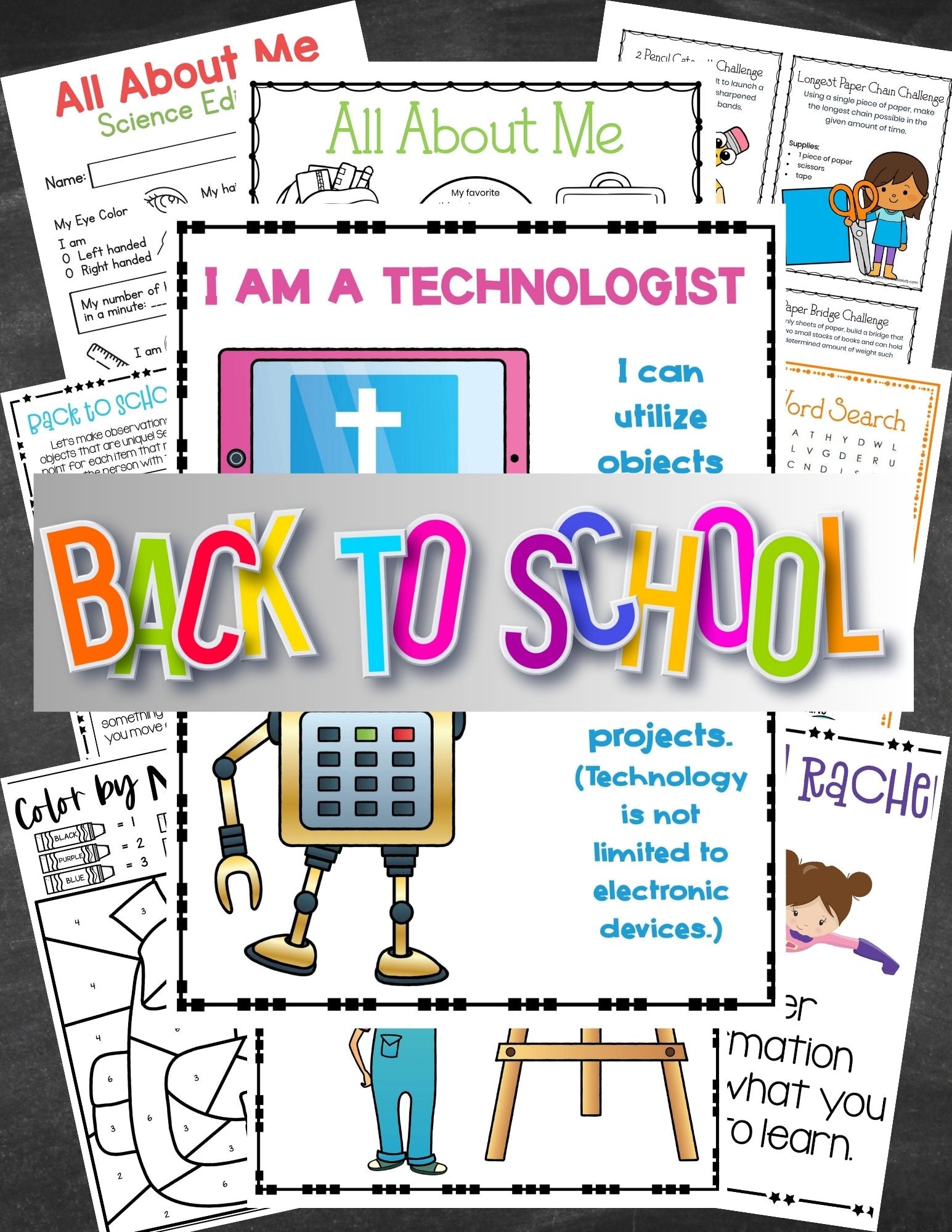 Back To School Activity Pack – Little Bins for Little Hands