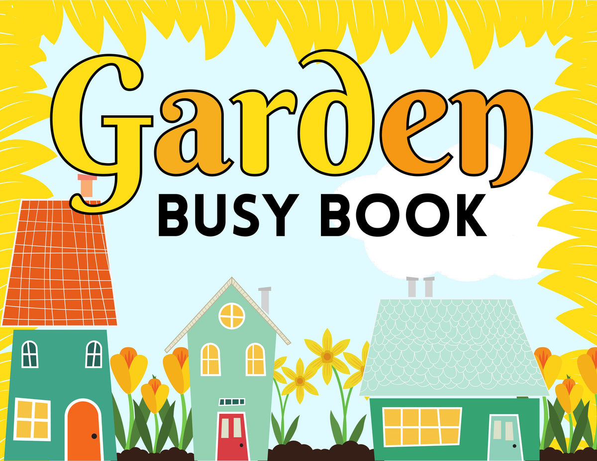 Preschool Garden Busy Book (First STEM) – Little Bins for Little Hands