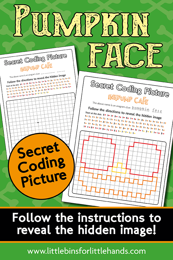 Coding Secret Picture Project Pack – Little Bins for Little Hands