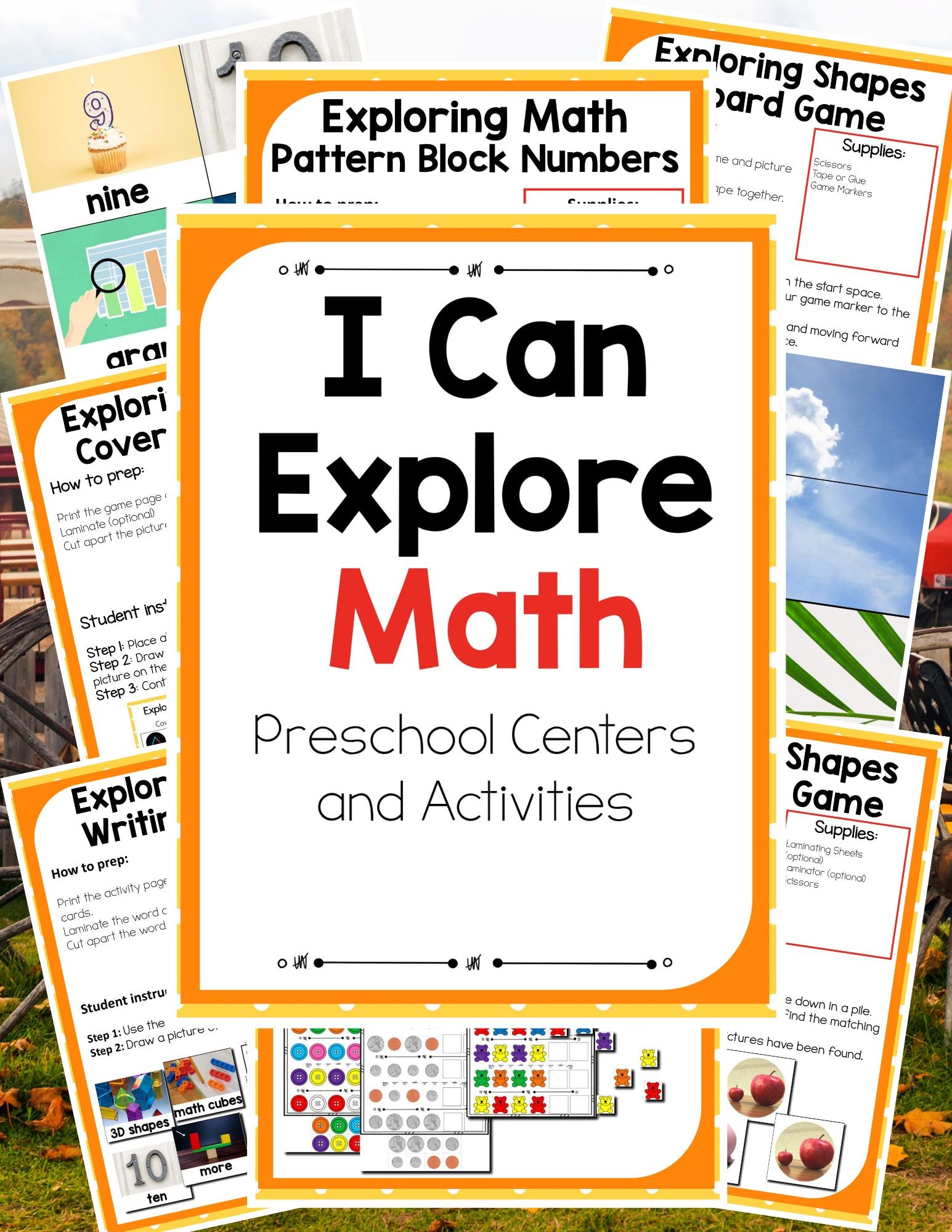 Preschool Math Theme Pack – Little Bins for Little Hands