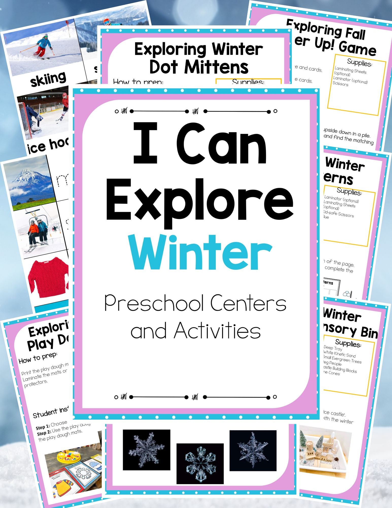 Preschool Winter Theme Pack – Little Bins for Little Hands