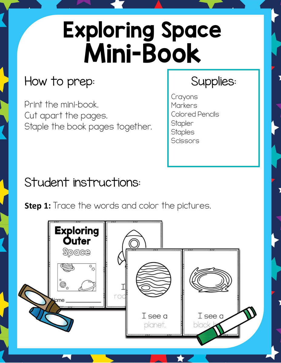 Preschool Space Theme Pack – Little Bins for Little Hands