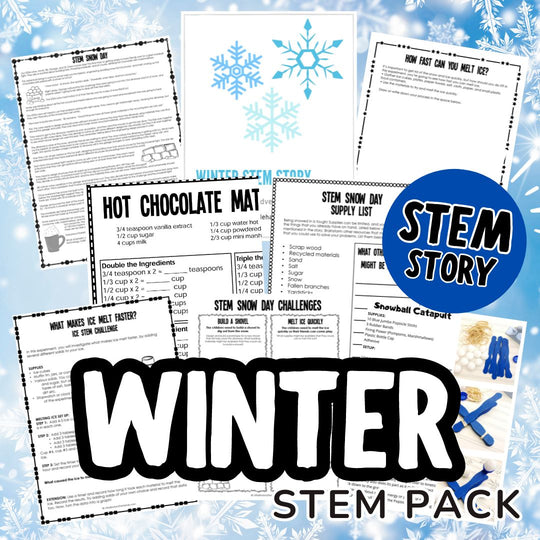 Winter STEM Story Challenges & Activities – Little Bins for Little Hands