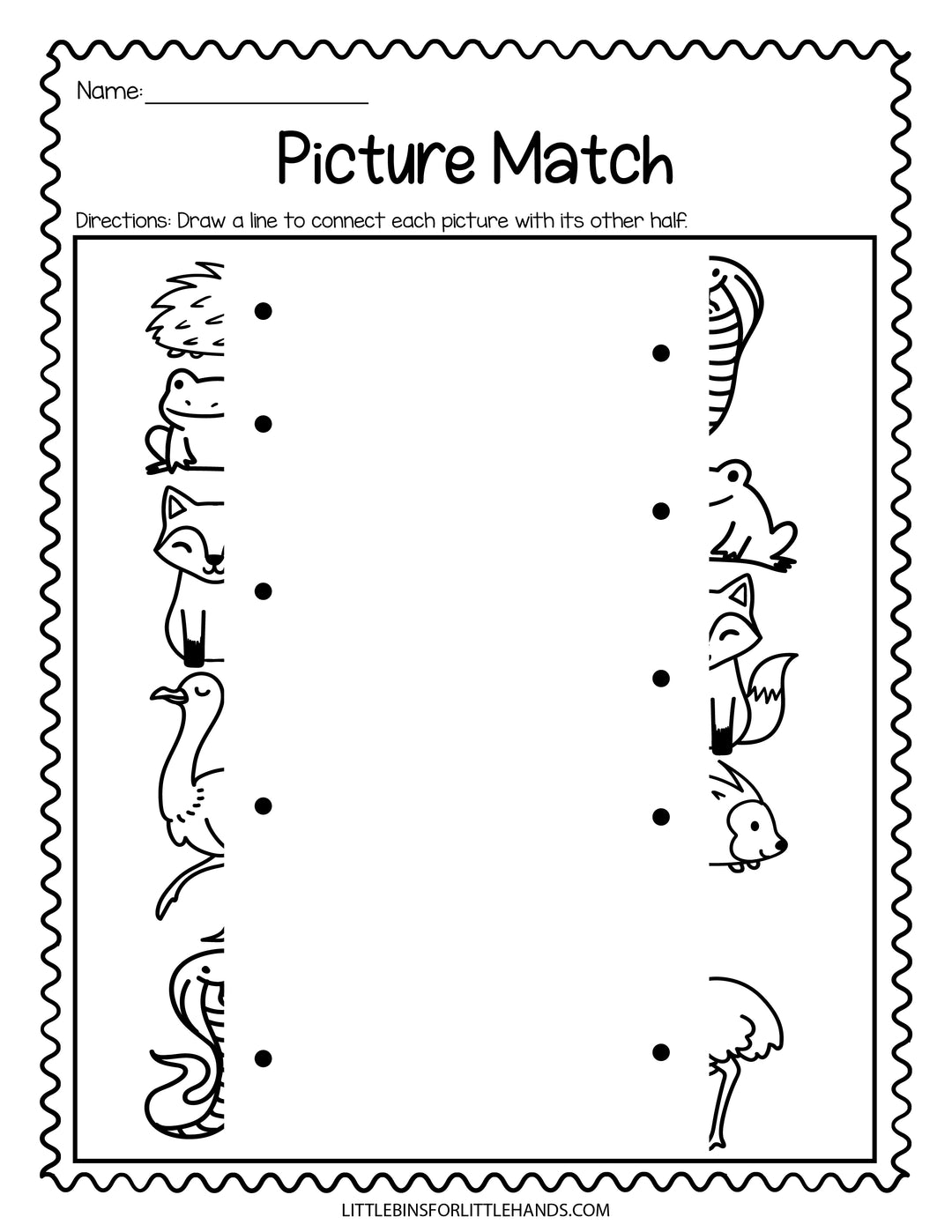 Zoo Animals Math Pack – Little Bins for Little Hands