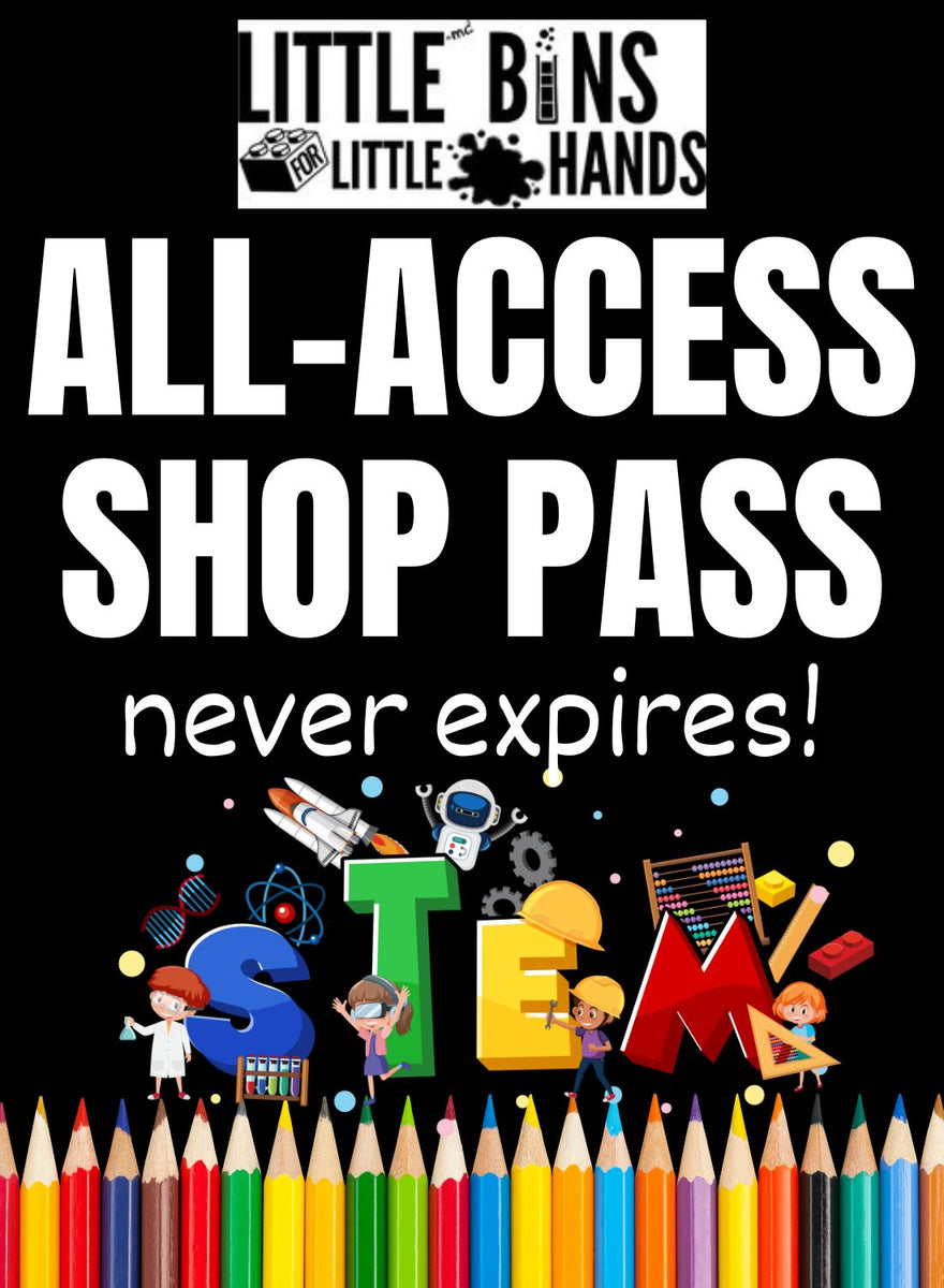 All Access SHOP Pass – Little Bins for Little Hands