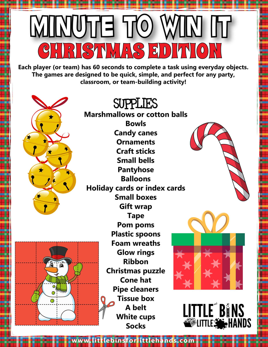 Christmas Fun Pack – Little Bins for Little Hands