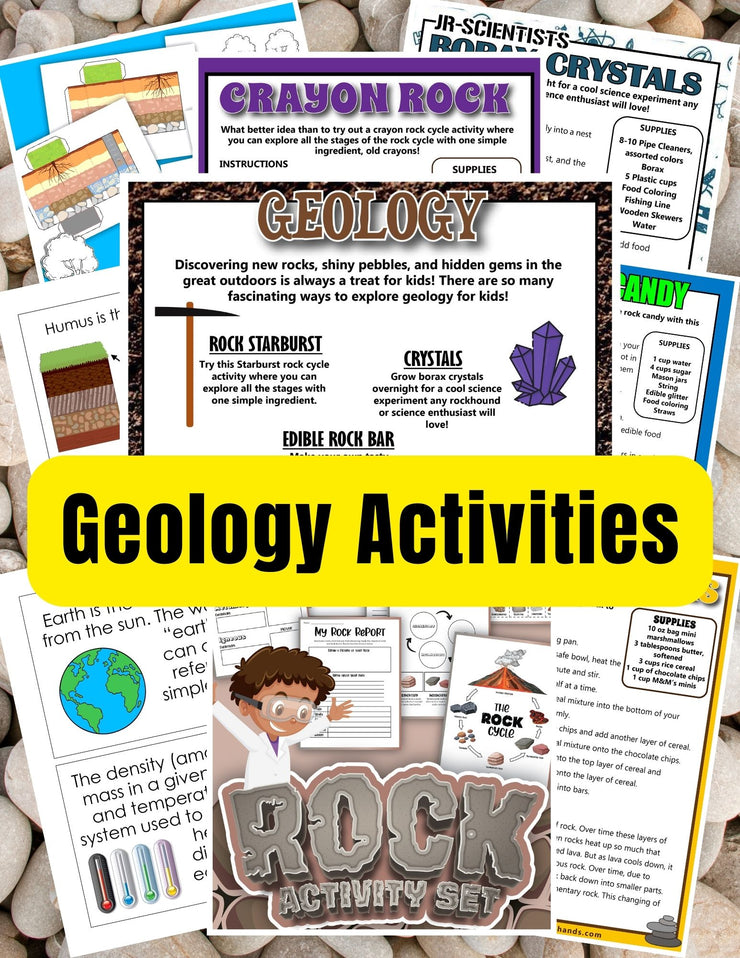 Geology and Rock Activities for Kids – Little Bins for Little Hands