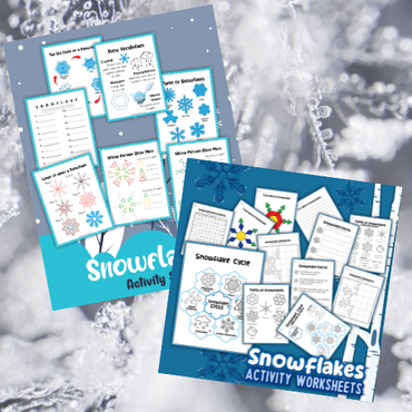 Snowflake STEAM Project Pack – Little Bins for Little Hands