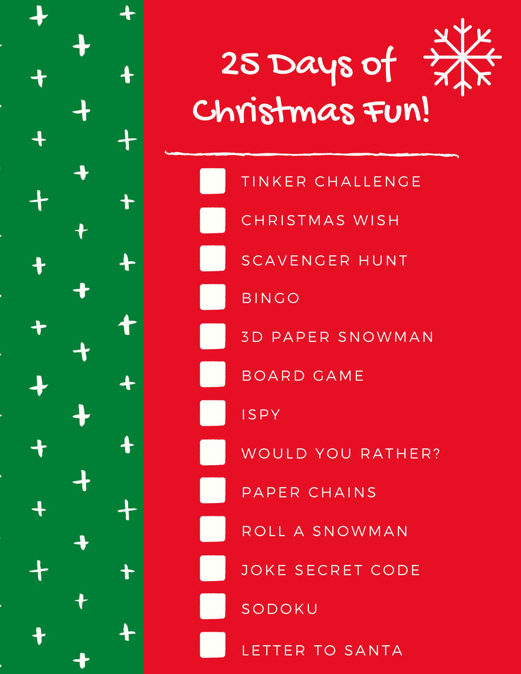 Christmas Fun Pack – Little Bins for Little Hands