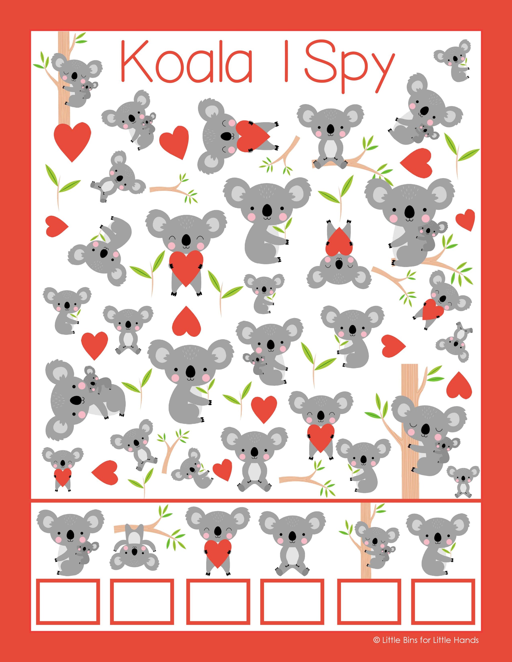 Australian Animal Activity Pack (100% Donation) – Little Bins for ...