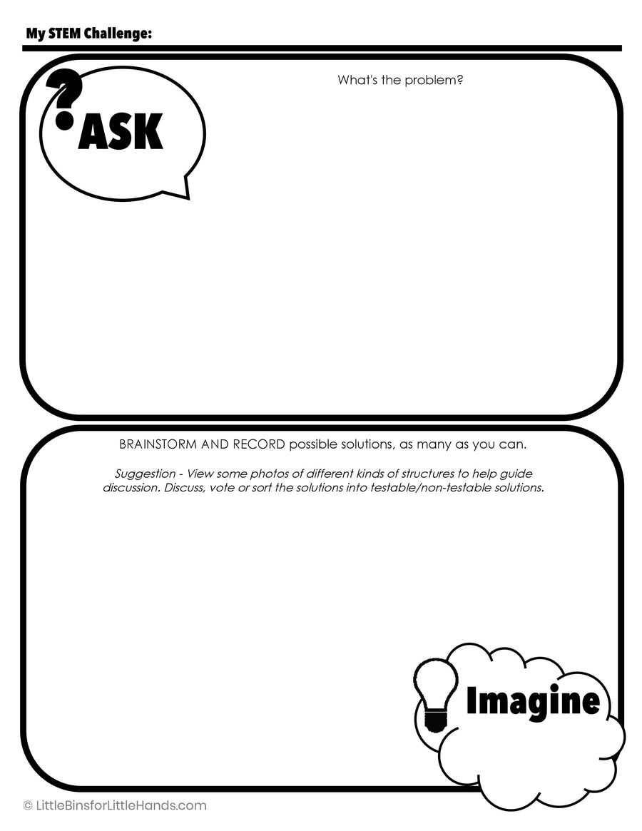 Winter STEM Story Challenges & Activities – Little Bins for Little Hands