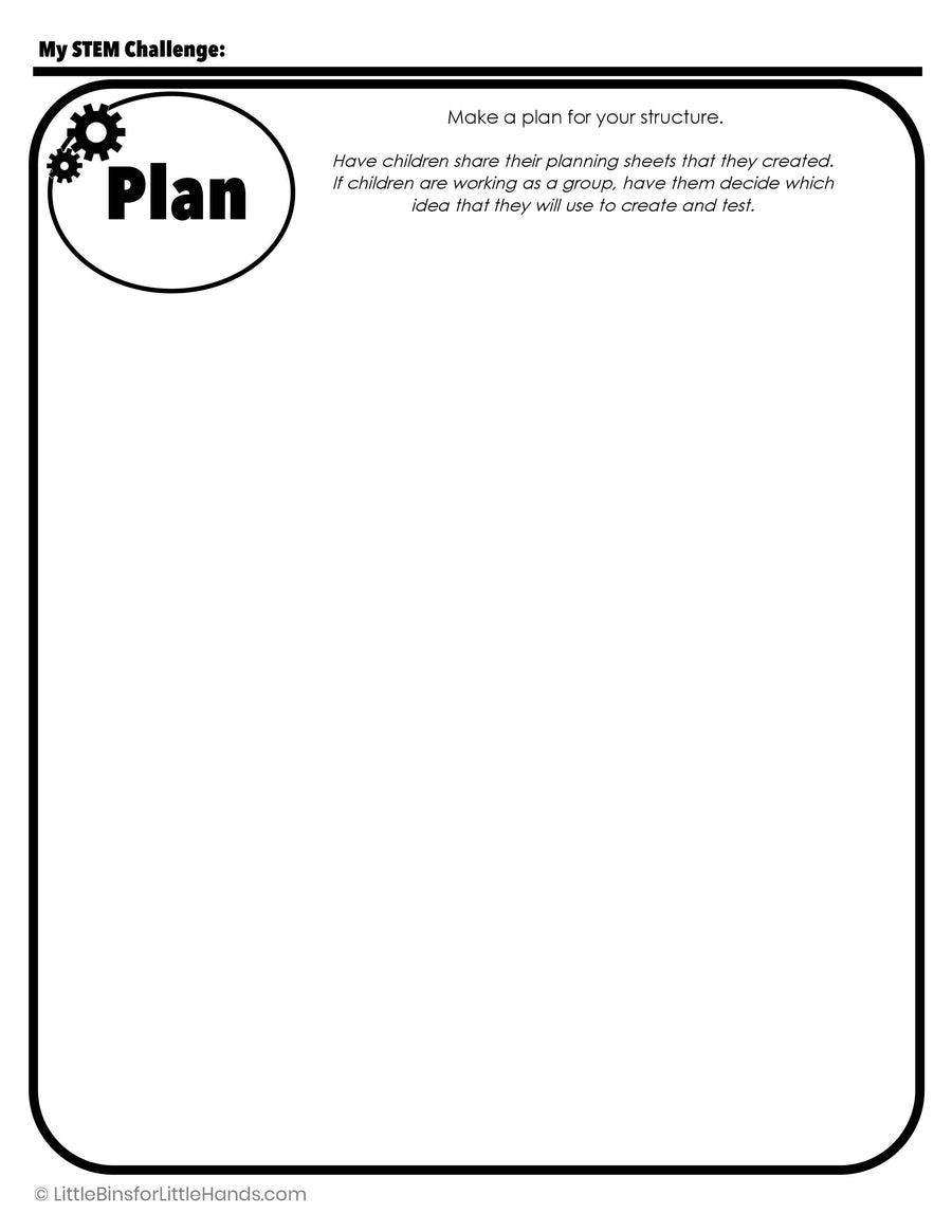 Winter STEM Story Challenges & Activities – Little Bins for Little Hands