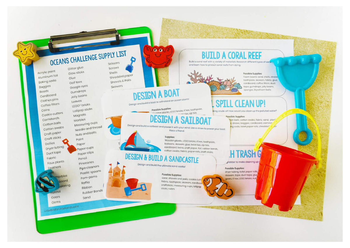 Ocean STEM Pack – Little Bins for Little Hands
