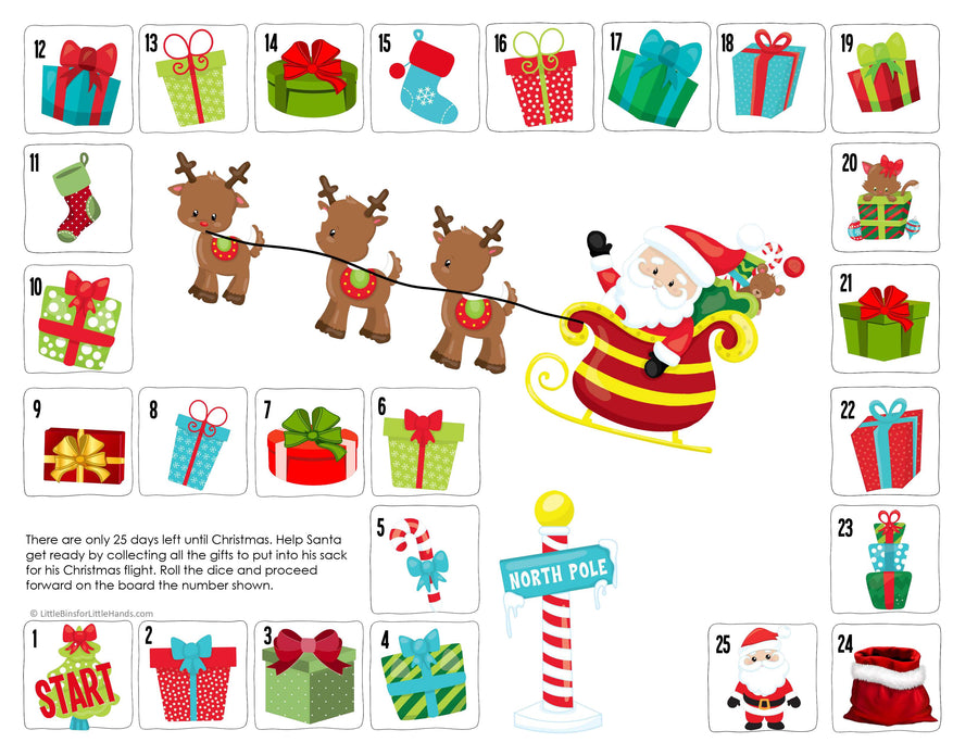 Christmas Fun Pack – Little Bins for Little Hands