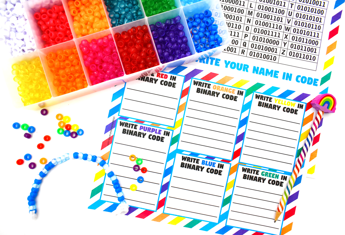 Rainbow STEM Project Pack – Little Bins for Little Hands