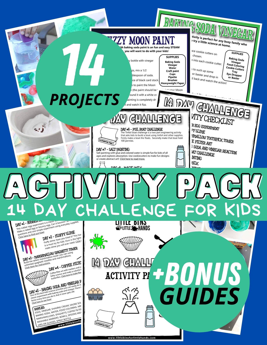 Activities for Kids Printable Guides – Little Bins for Little Hands