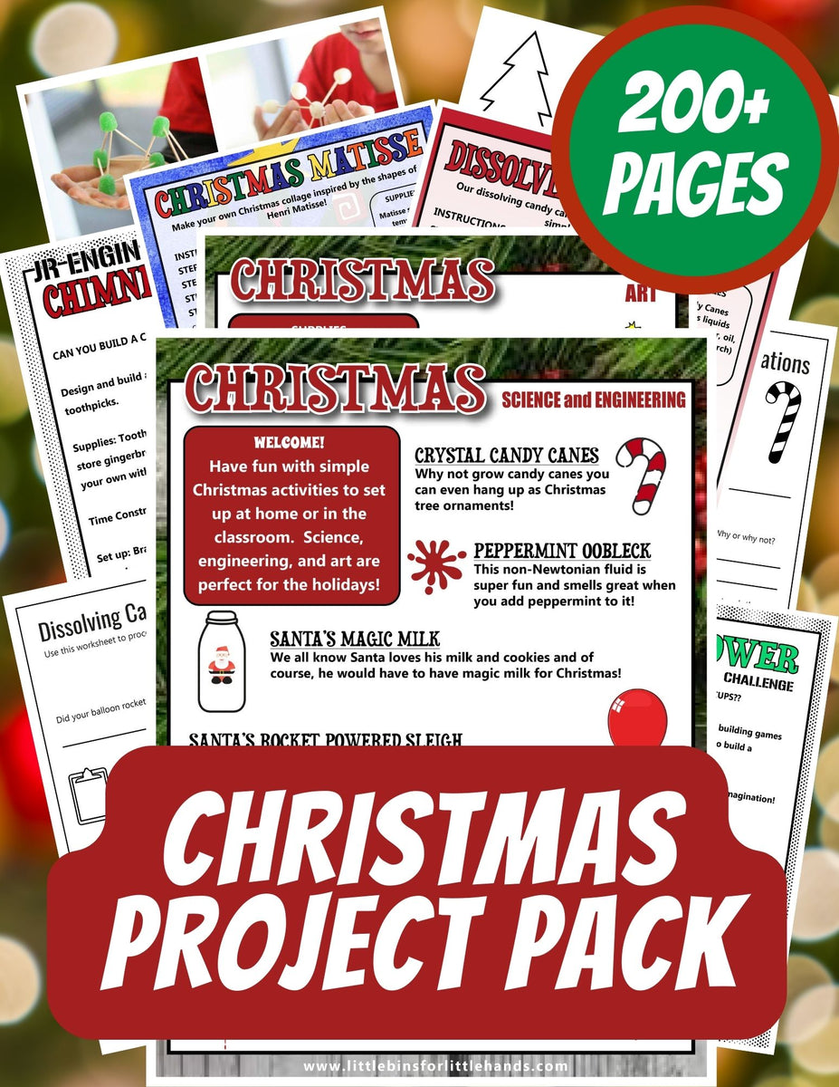 Christmas Activities Bundle – Little Bins for Little Hands
