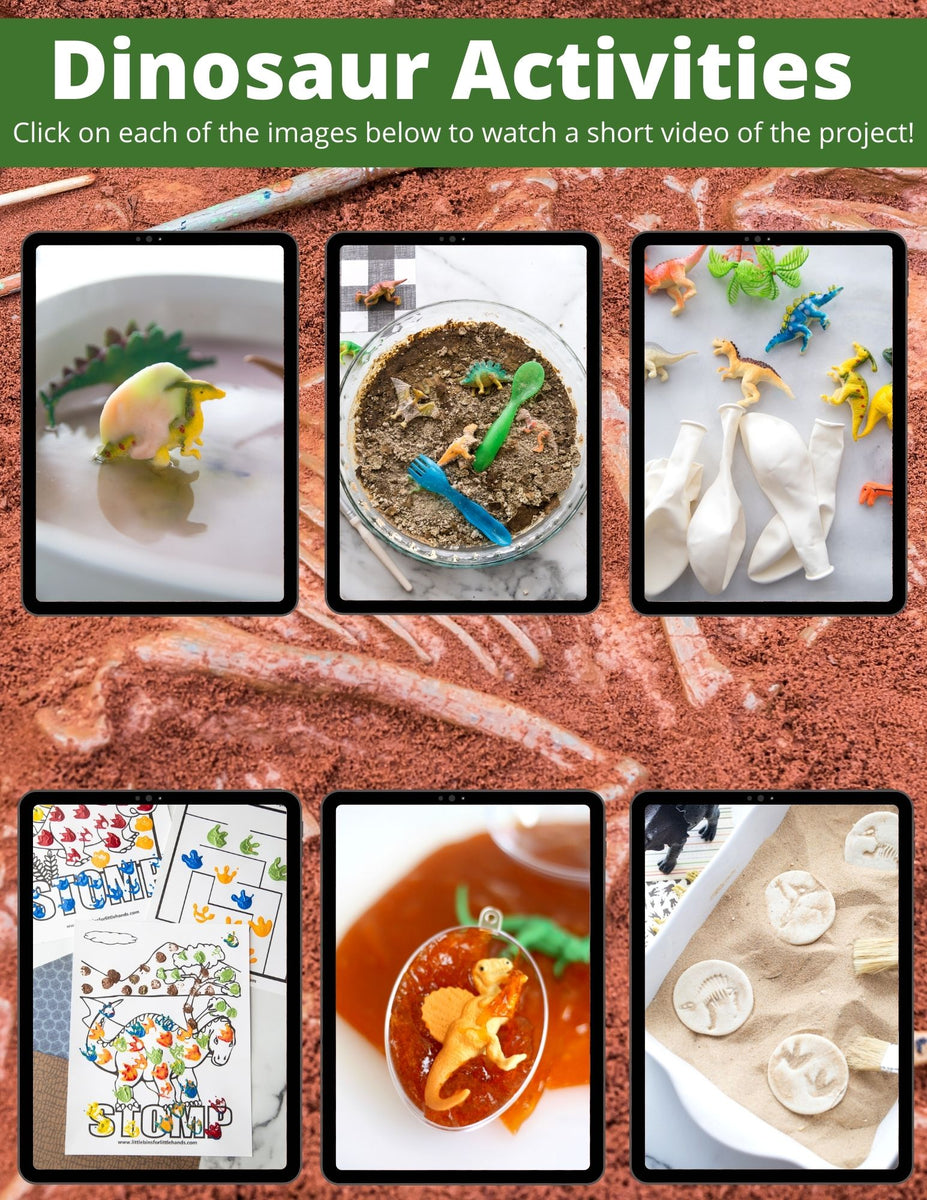Dinosaur Projects Pack – Little Bins for Little Hands