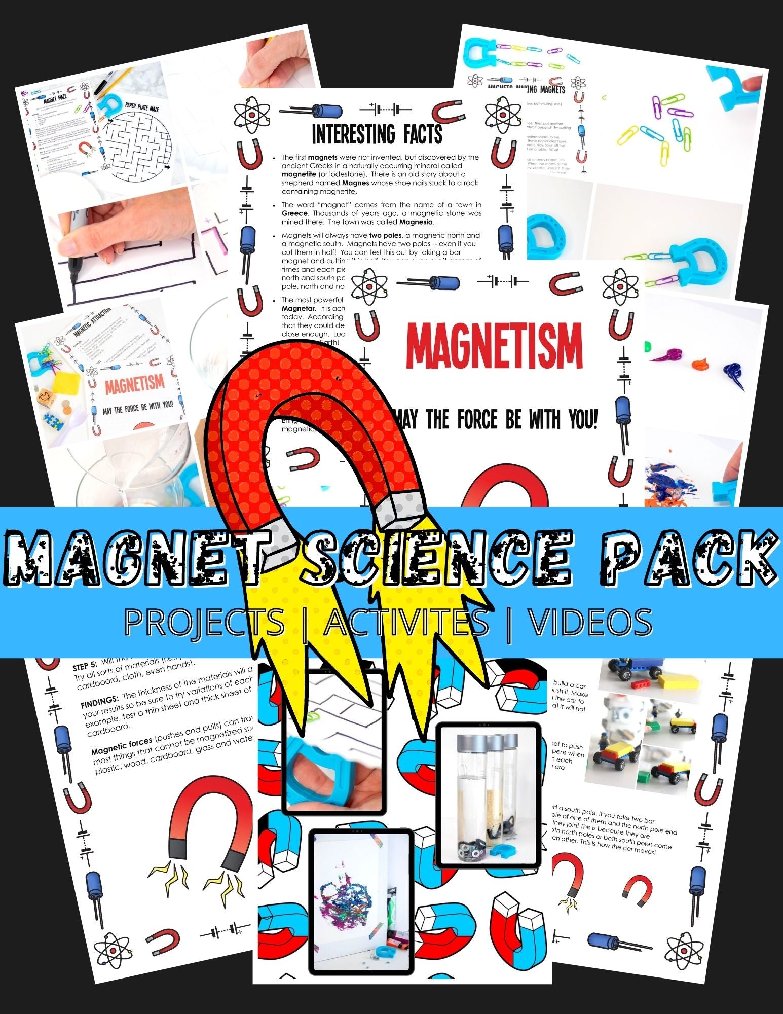 Magnetism: All About Magnets Pack – Little Bins for Little Hands